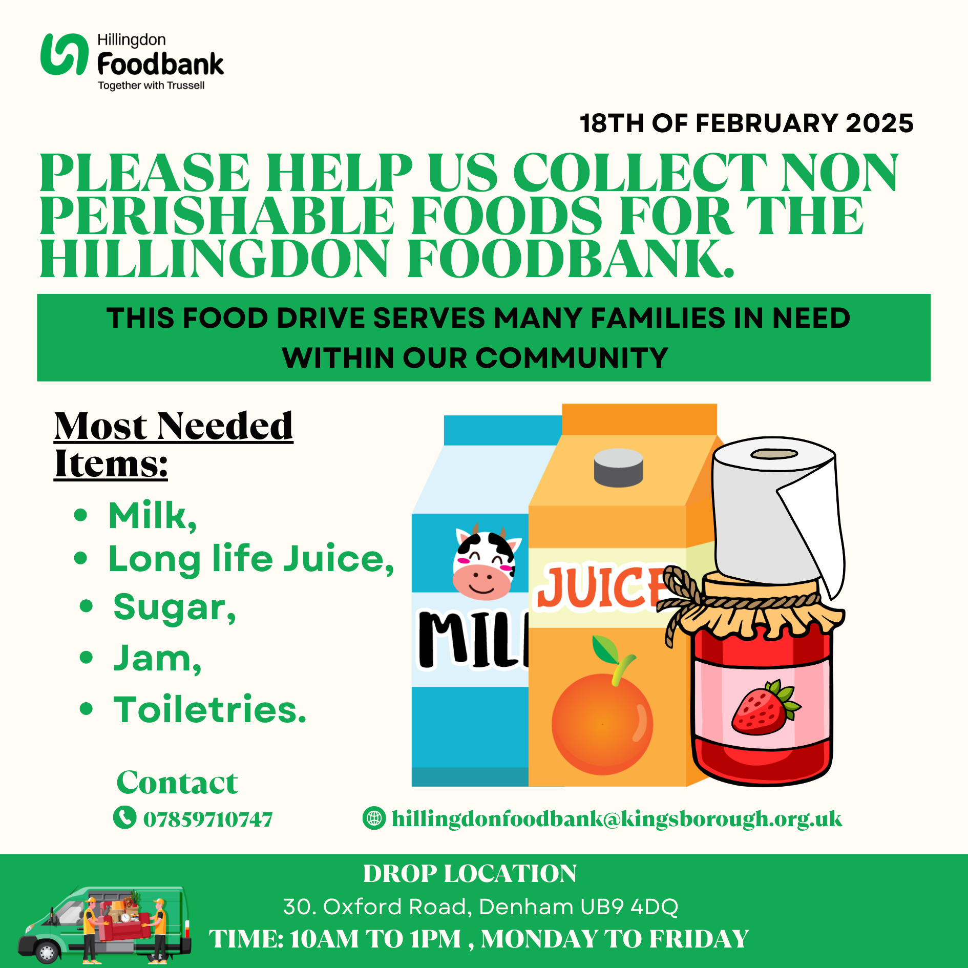 Food Drive | Hillingdon Foodbank
